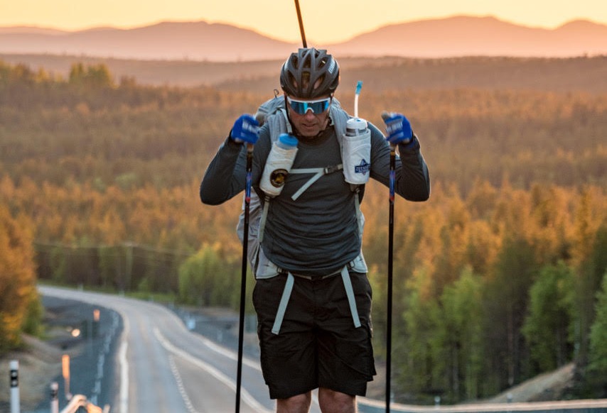 Fredrik Erixon - på rullskidor genom Sverige